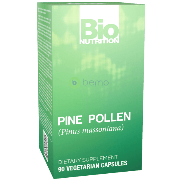 Bio Nutrition, Pine Pollen, 90 Vegetarian capsules | bemo
