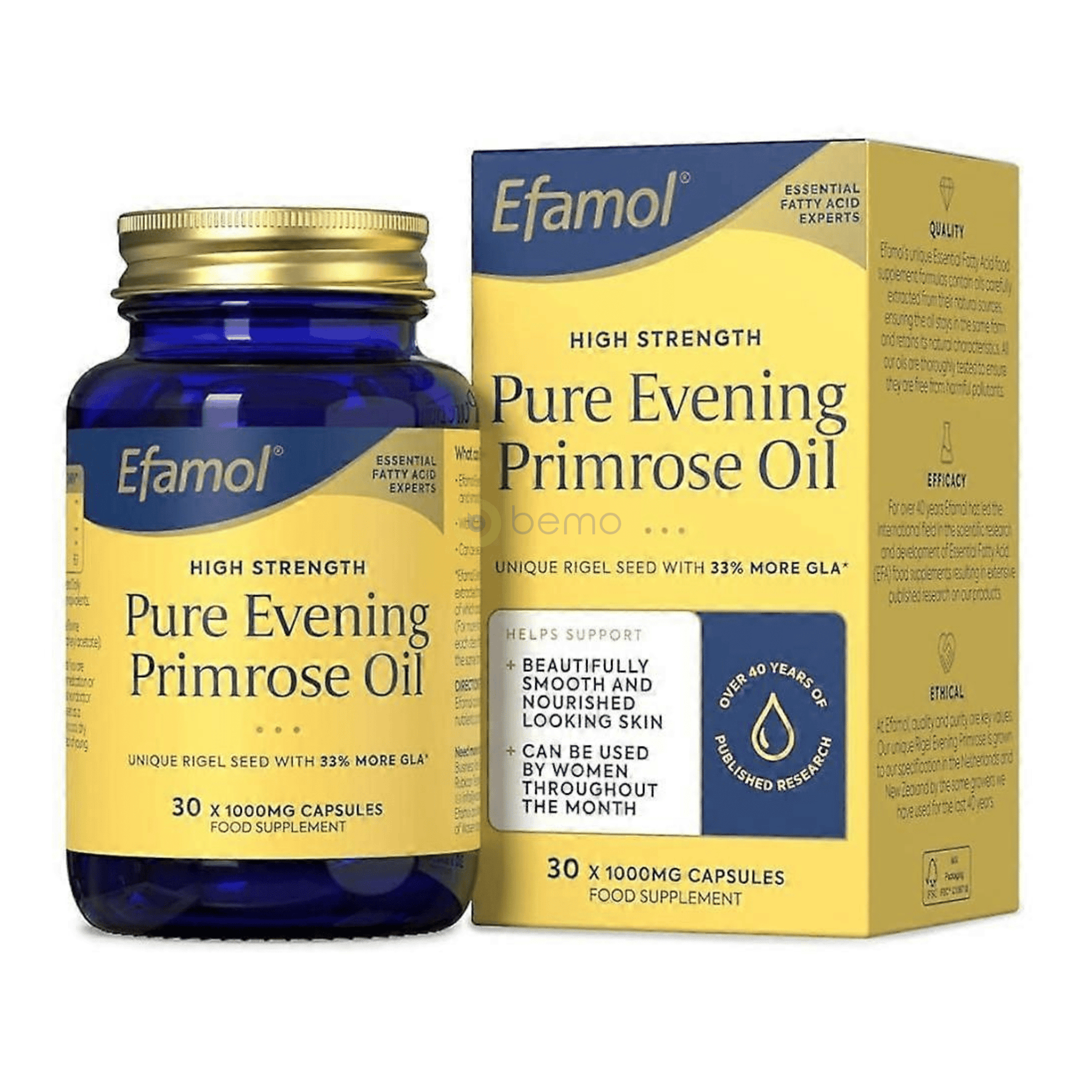 Efamol Pure Evening Primrose Oil | bemo