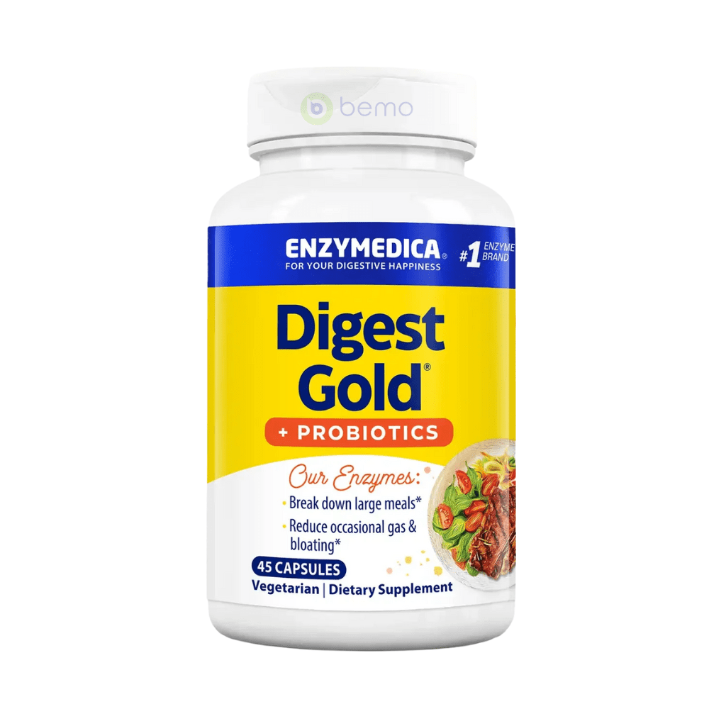 Enzymedica, Digest Gold + Probiotics, 90 Capsules | bemo