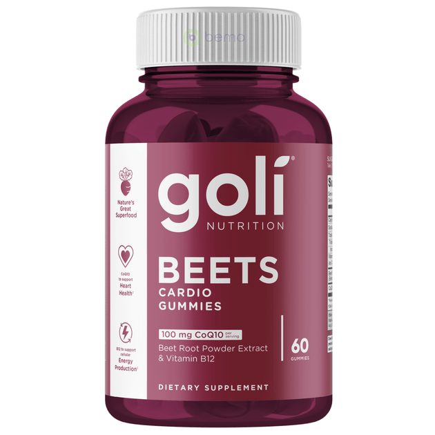 Goli Nutrition, Beets Cardio, 60 Gummies | bemo