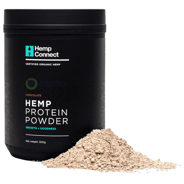 Hemp Connect, Hemp Protein Powder, Chocolate, 500g | bemo