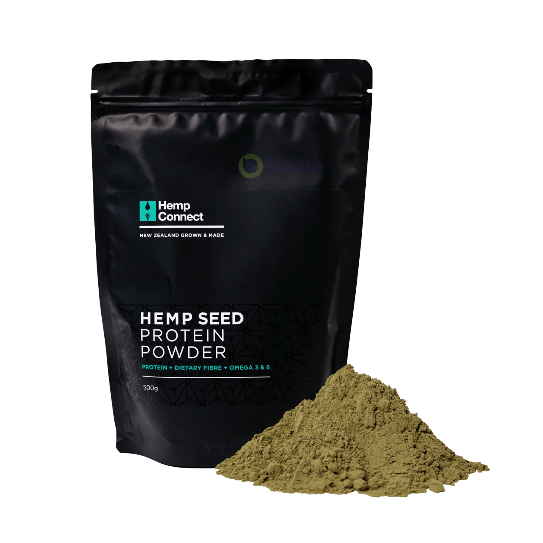 Hemp Connect, Hemp Seed Protein Powder, 500g | bemo