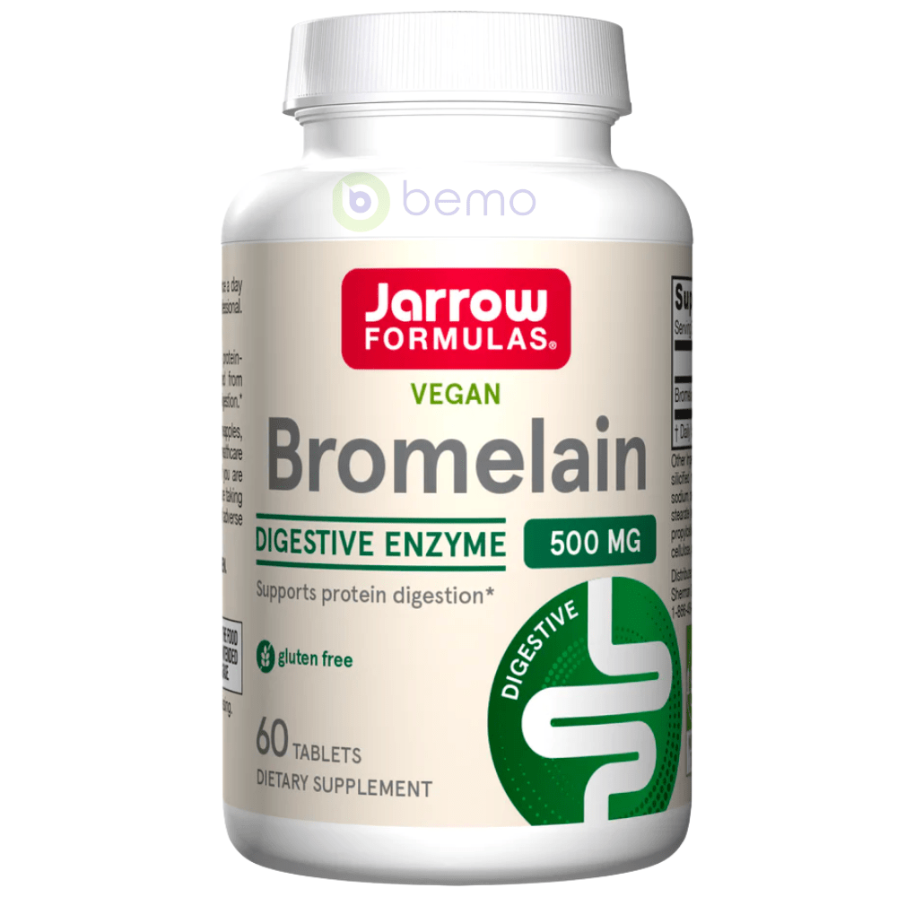 Jarrow Formulas, Bromelain, 500 mg, 60 Tablets | bemo