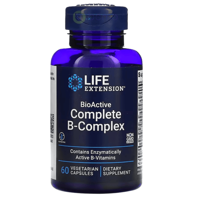 Life Extension, BioActive Complete B-Complex, 60 VegCaps | bemo