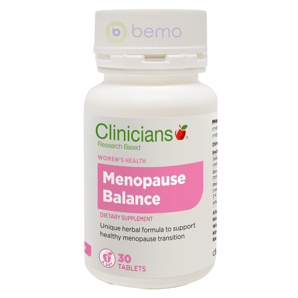 Clinicians, Menopause Balance, Tab 30 | bemo