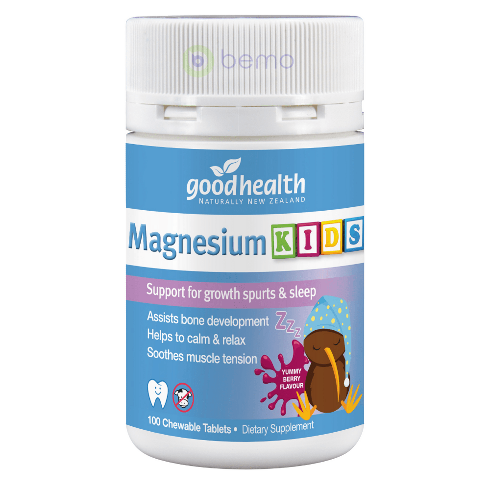 Good Health, Magnesium Kids Chewables, 100 tablets | bemo